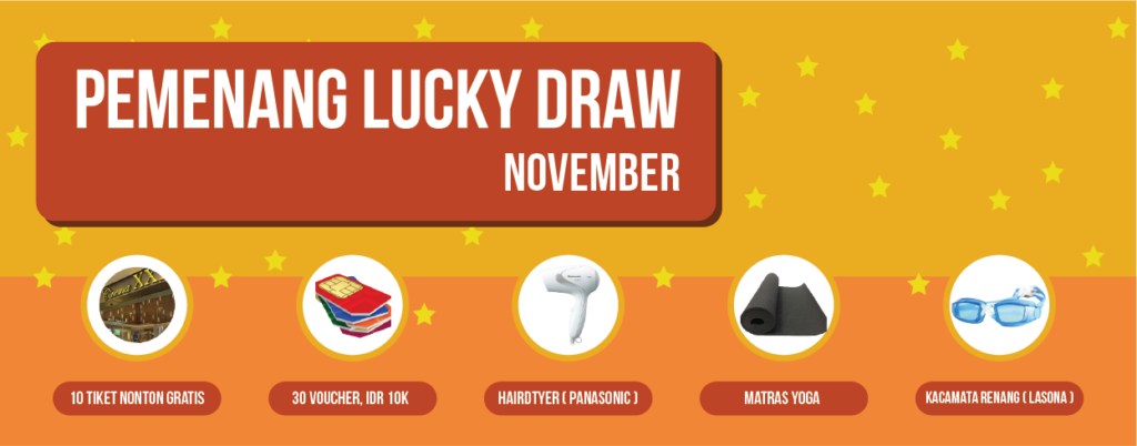[PENGUMUMAN] Pemenang Lucky Draw Okt-Nov 2015 - Jakpat Insight