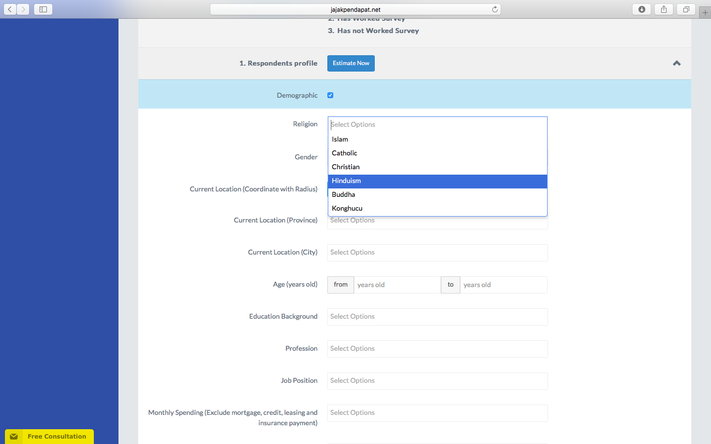 Tutorial - Set Your Target Respondents - Jakpat Insight