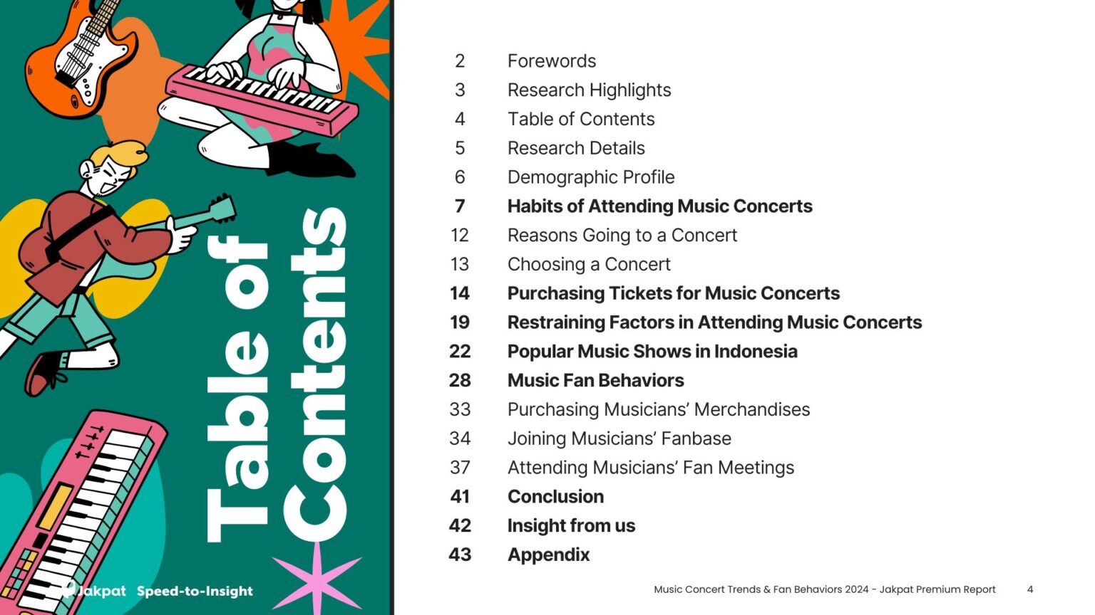 Music Concert Trends & Fan Behaviors 2024 - Jakpat Insight